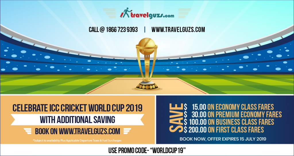 Book Your Tickets for Cricket World Cup 2019