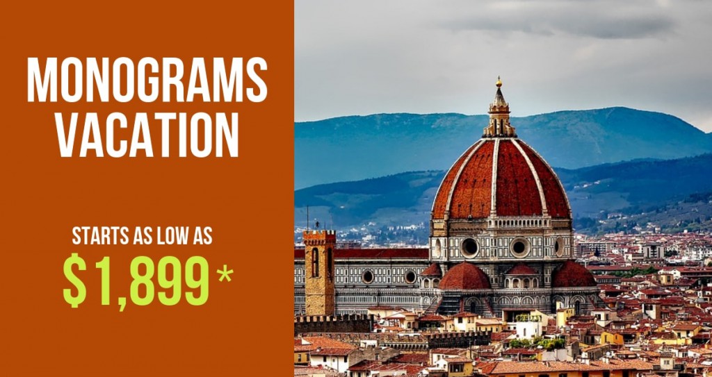 Discover World With Monogram Vacation Package at Just $1899*