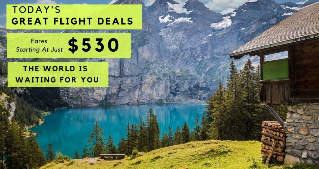 Airfare Deal Like Never Before Starting At Just $530 | TravelGuzs